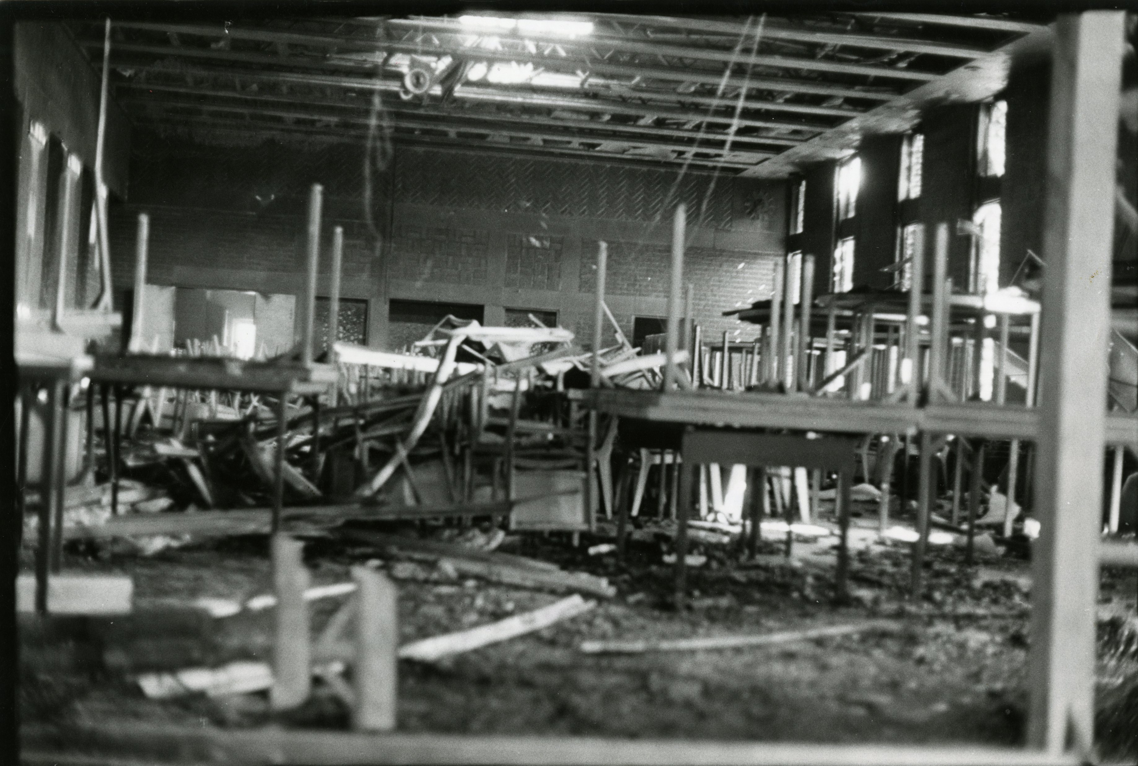 Hanszen Commons Fire, June 1975 | Rice History Corner