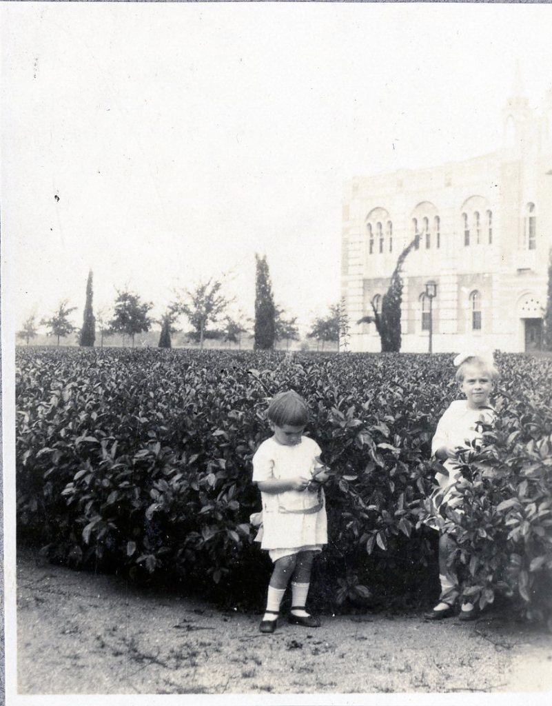 More Early Landscaping With Cute Kids, circa 1922 | Rice History Corner