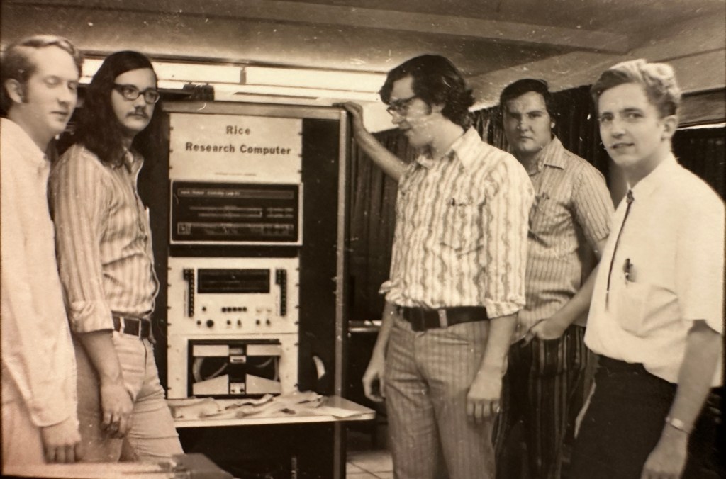 Rice Research Computer, circa early ’70s | Rice History Corner